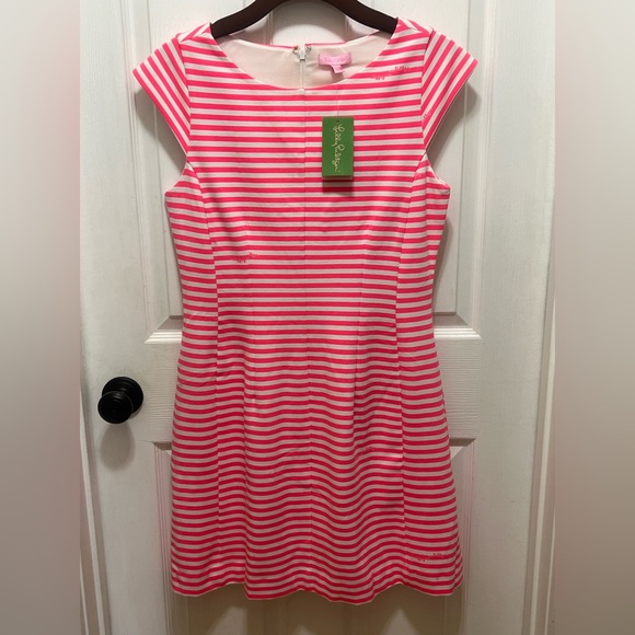 Lilly Pulitzer | Dresses | Nwt Lilly Pulitzer Briella Splash Pink Chin ...